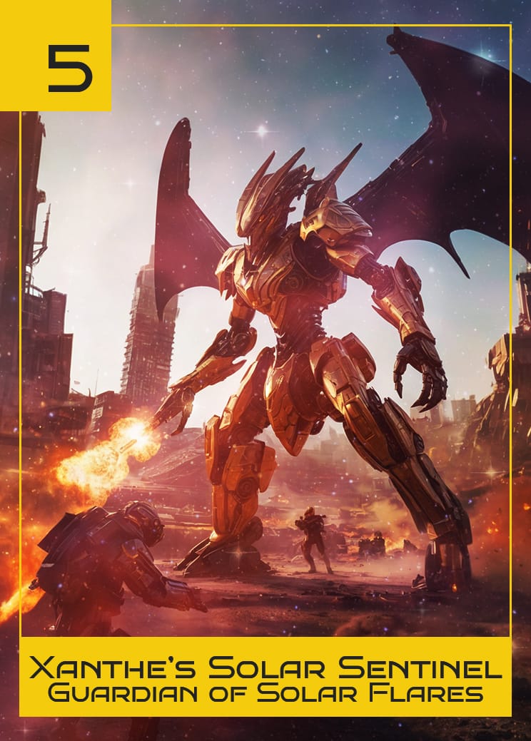 Xanthe’s Solar Sentinel, Guardian of Solar Flares | Astral Assemblage Games - Celestial ...